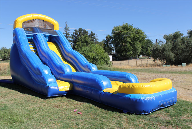 18ft Blue Wave Water Slide