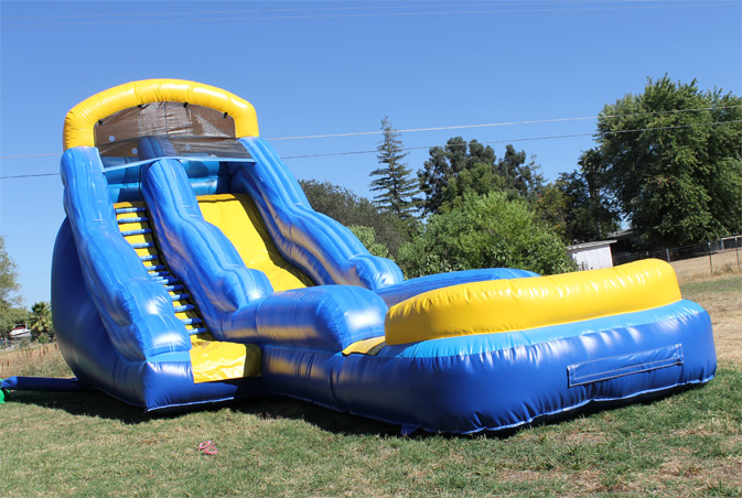 18ft Blue Wave Water Slide